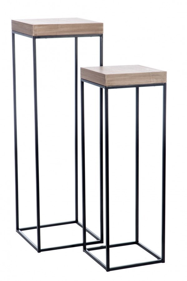 Meuble sellette vendu par 2 style contemporain RYVON - 48